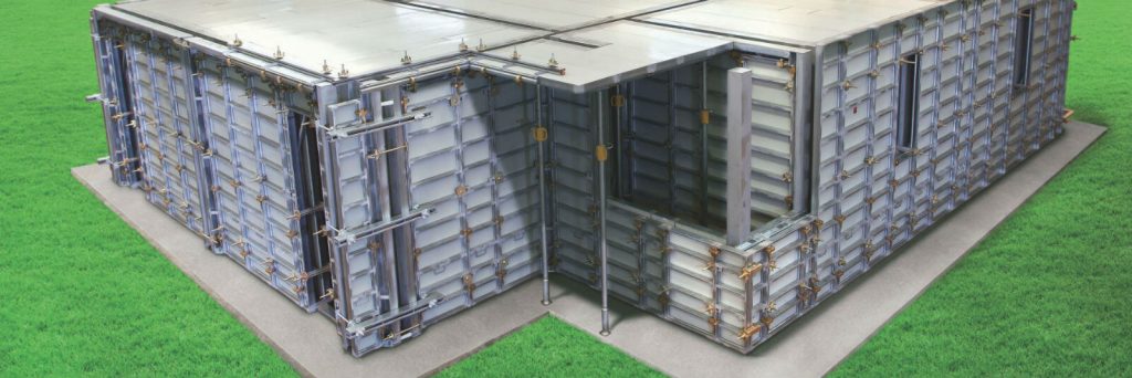 Formas Metalicas de Paredes e Lajes para Predios de Concreto sbg - BKS